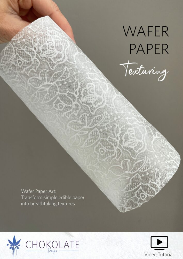 Wafer Paper Texturing Video